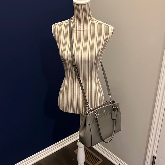 Coach | Bags | Nwt Authentic Coach Purse Gray | Poshmark